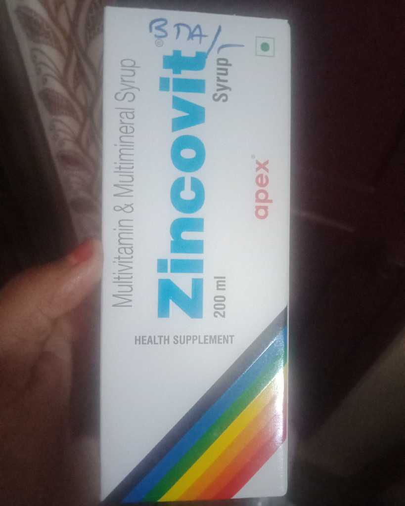 can I give Zincovit syrup for 1 year old baby? – FirstCry Parenting