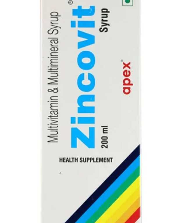 can I give Zincovit syrup for 1 year old baby? – FirstCry Parenting