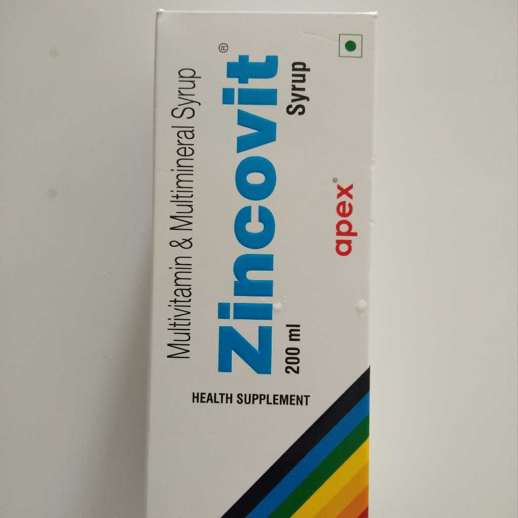 my baby is 17th month old now can l give to zincovit syrup my baby ...