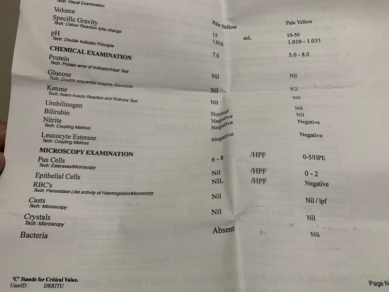 hi this is my babies stool routine report kindly check n lemi knw if ...