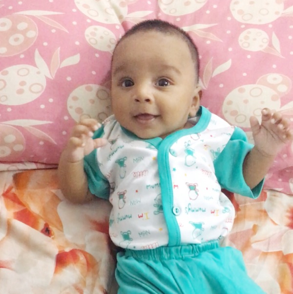 my baby is 4 months old..he is popping very irregular ly..plz advice ...